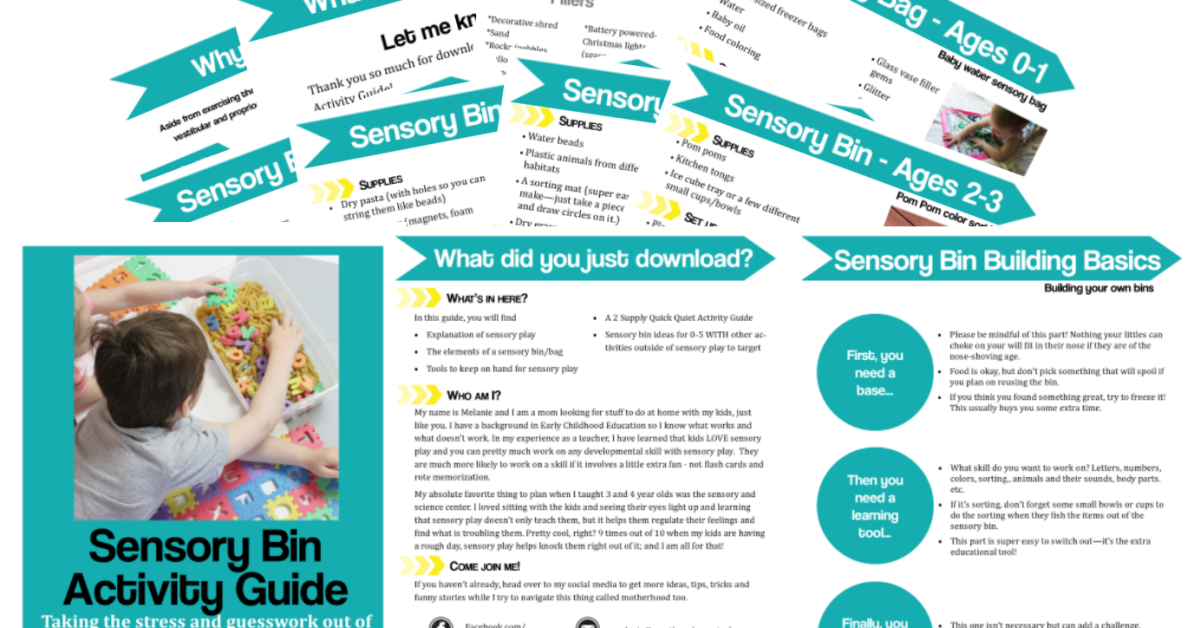 Sensory Bin Guide