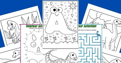 Free Printable Dinosaur Coloring Sheets